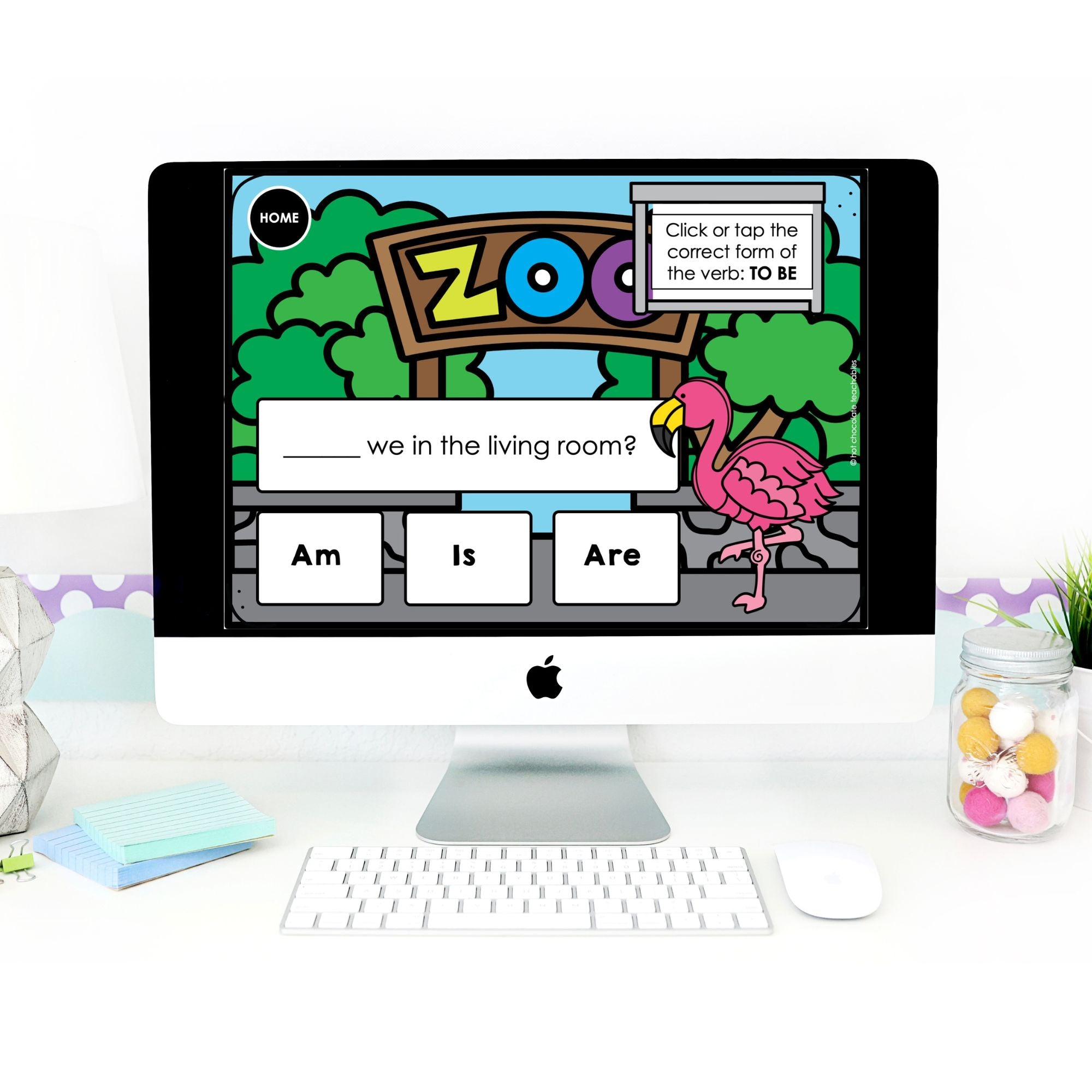 ESL Boom Cards™ Digital Task Card - Hot Chocolate Teachables