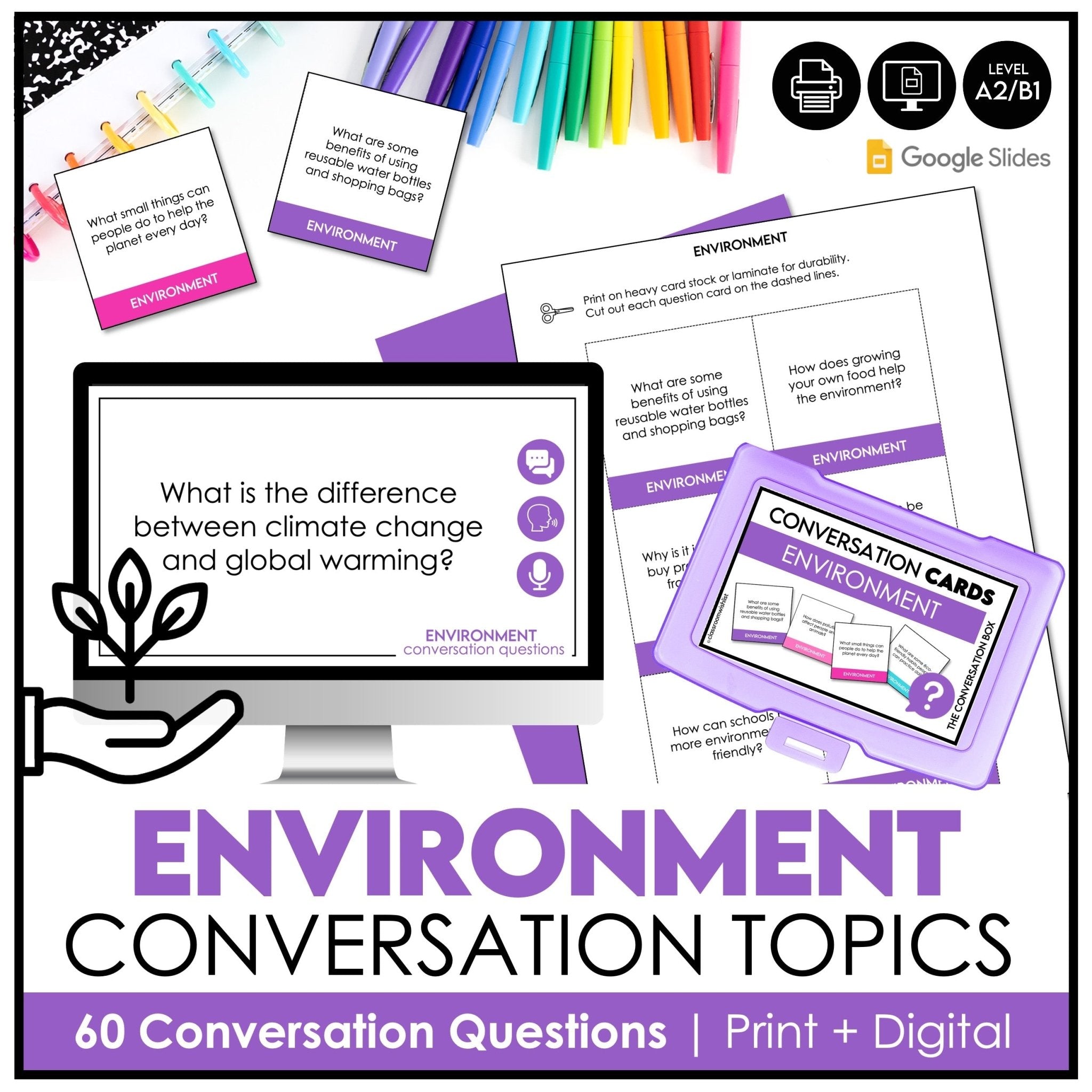 Environment & Sustainability | ESL Conversation Questions