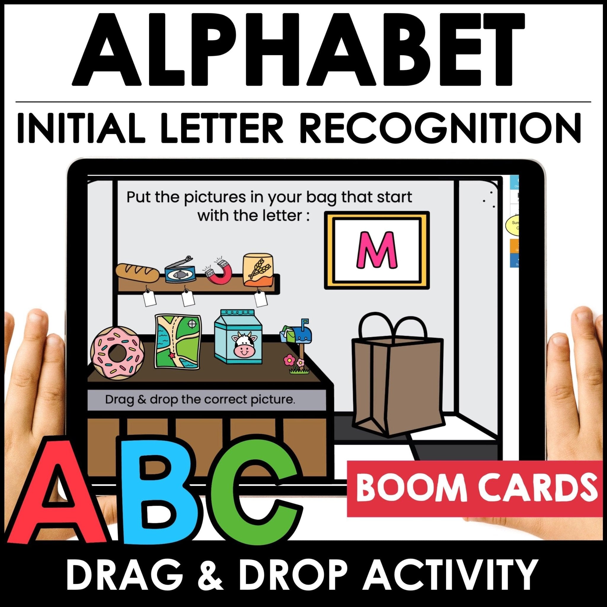 Alphabet Sorting Activity | Digital Boom Cards