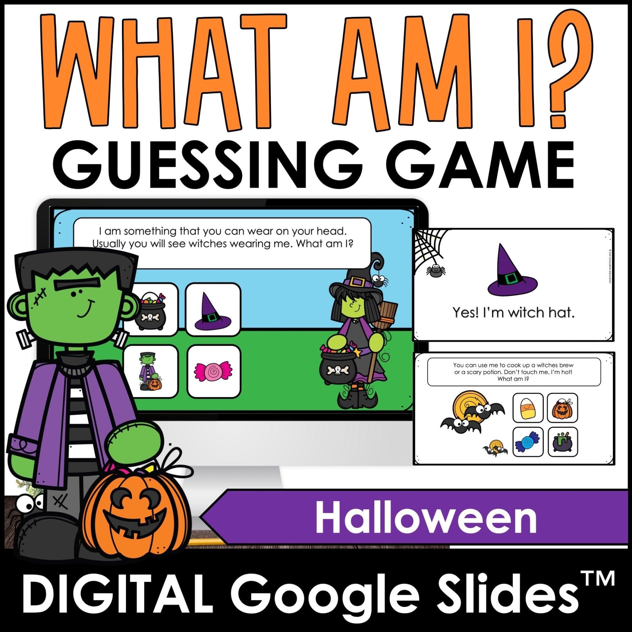 Halloween Guessing Game for Google Slides™