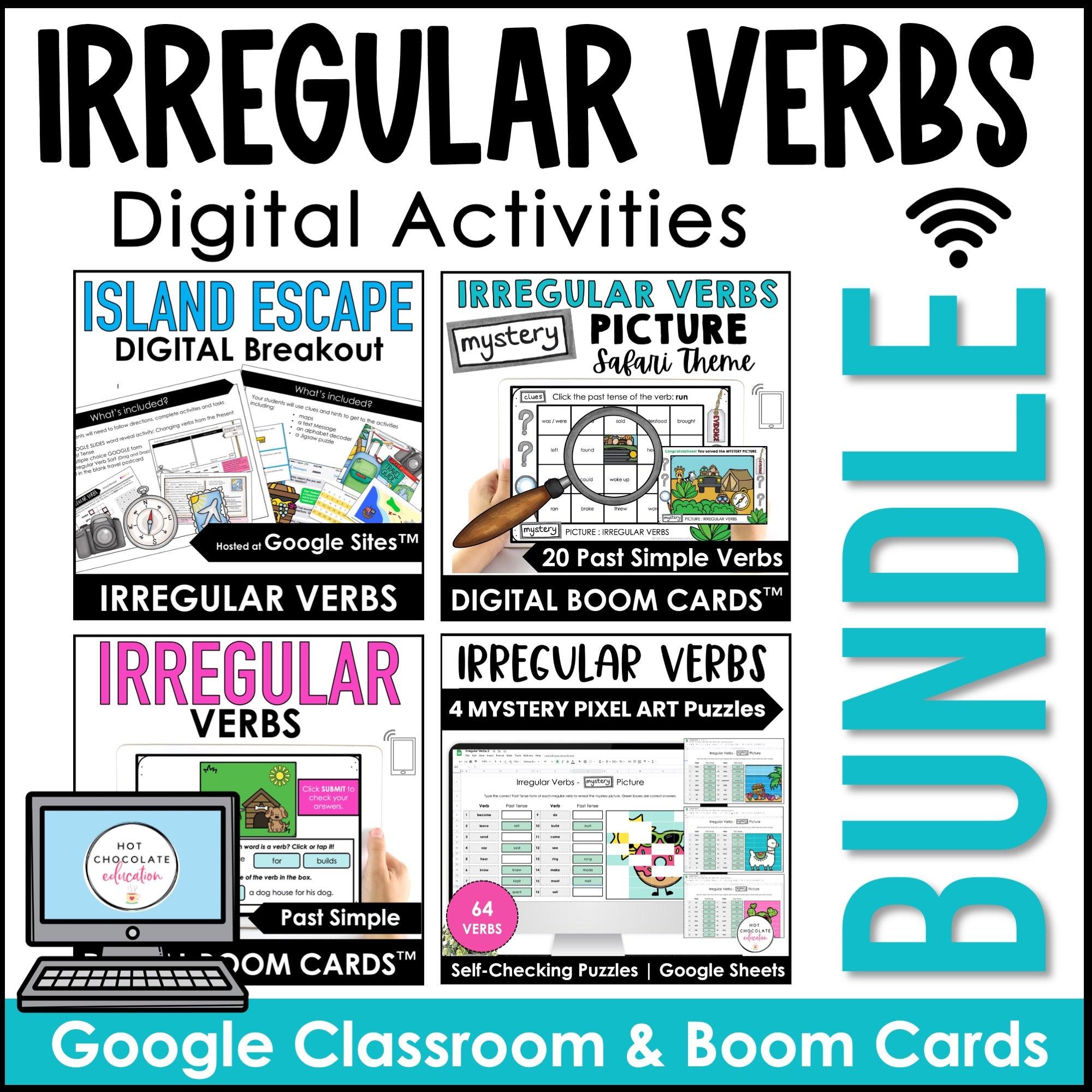 Past Tense Irregular Verbs : ESL Digital Games & Activities