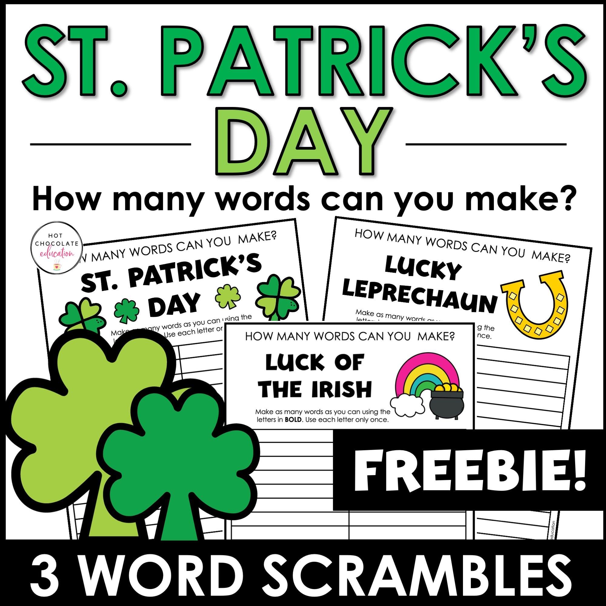 St. Patrick's Day Word Scramble: Test Your Skills!