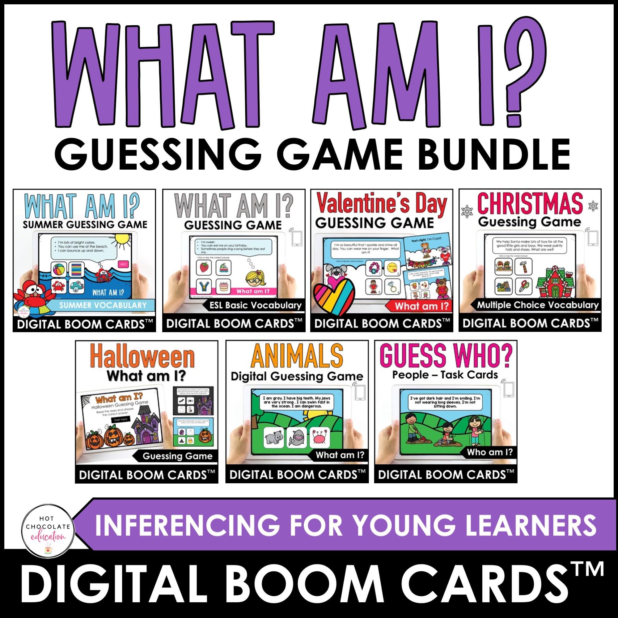 Guessing Game Bundle - Inferencing for Young Learners