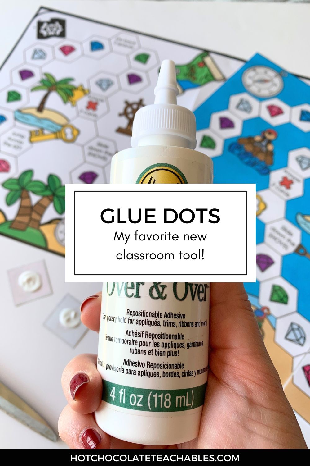 4 Creative Ways to Use Glue Dots in the ESL Classroom – Hot Chocolate ...