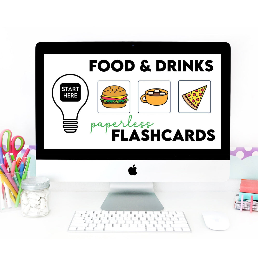 Flashcards for ESL - Hot Chocolate Teachables