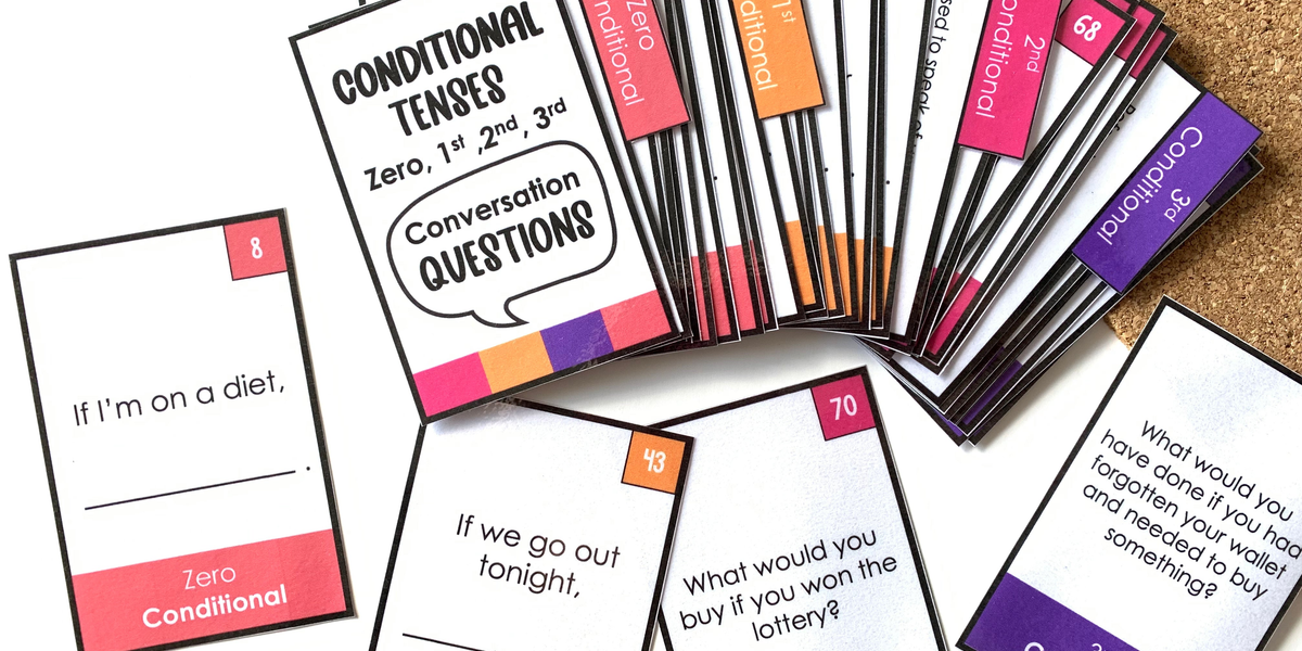 Conditional Tenses - Hot Chocolate Teachables