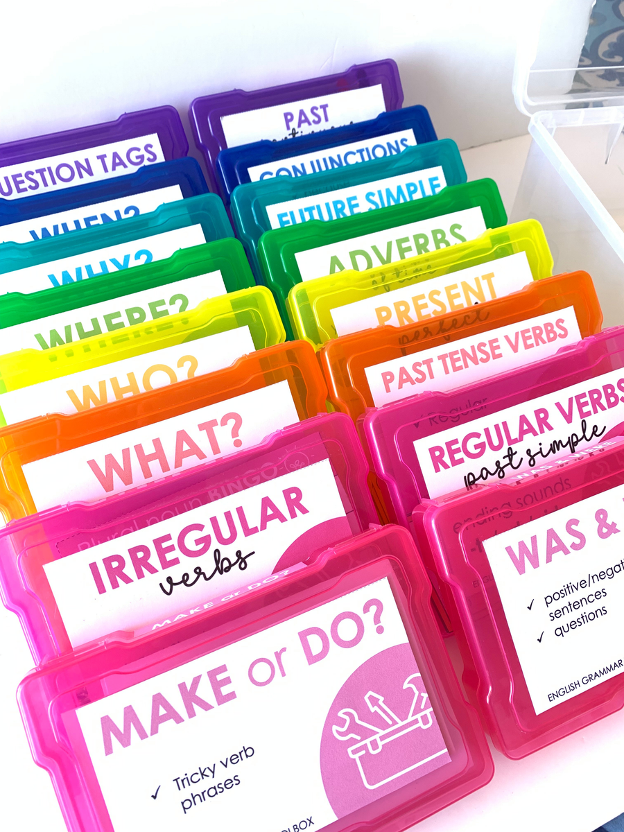 Vocabulary & Grammar Games for Teaching English