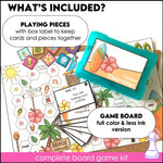 Action Verb Charades | Present Continuous Miming Board Game