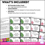 Action Verb Charades | Present Continuous Miming Board Game