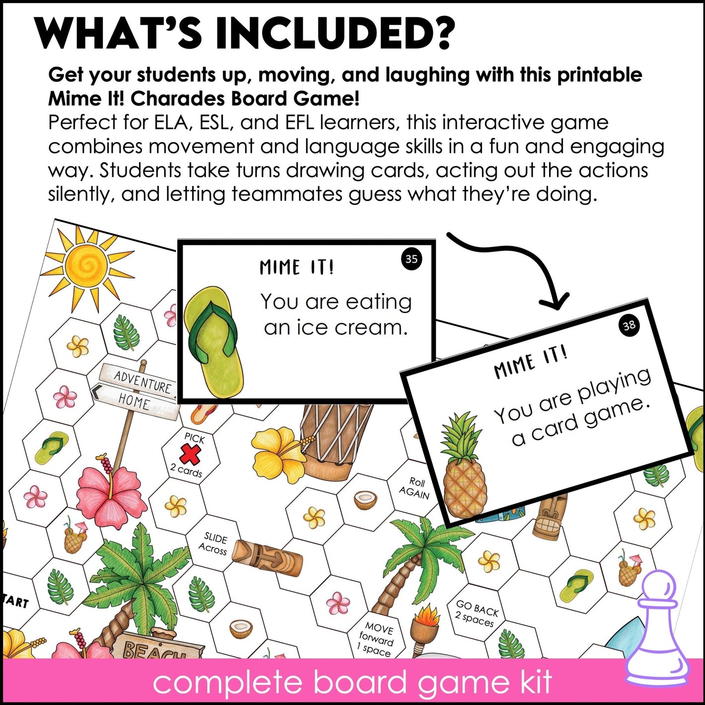 Vocabulary & Grammar Games for Teaching English