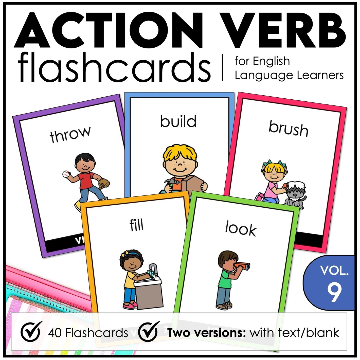 Flashcards for ESL - Hot Chocolate Teachables