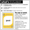 Adjectives : Comparative & Superlative Card Game