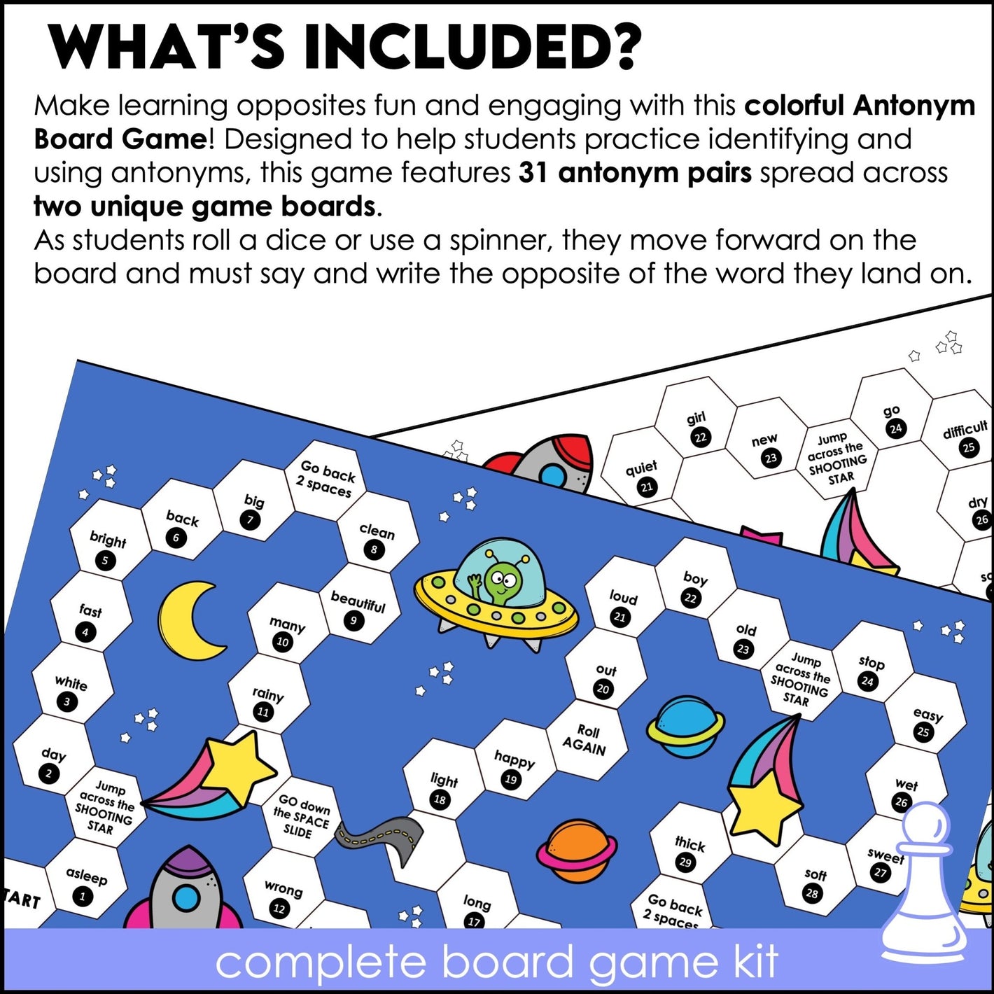 Printable Board Games - Hot Chocolate Teachables