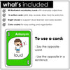 Antonyms | Opposites : Vocabulary Building Card Game