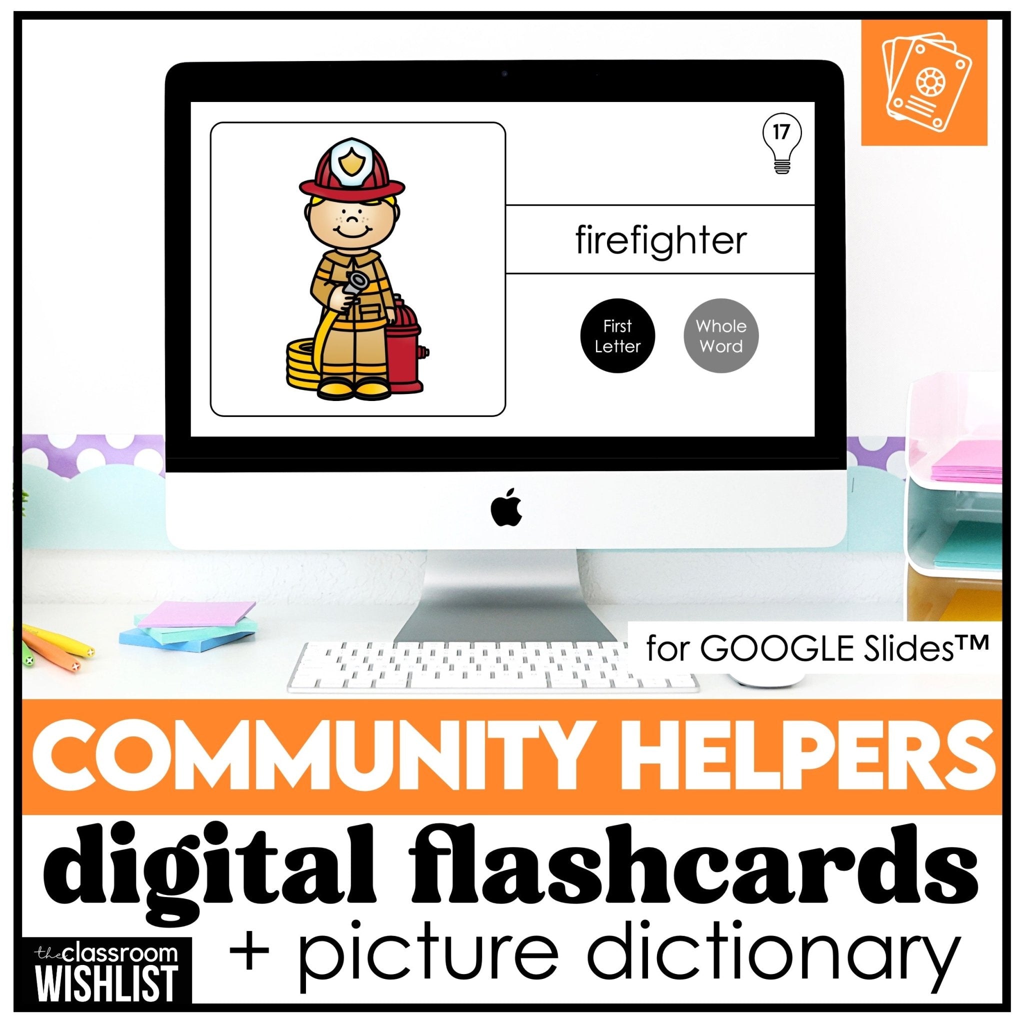 Community Helpers - Jobs & Career Digital Flashcards & Picture Diction ...