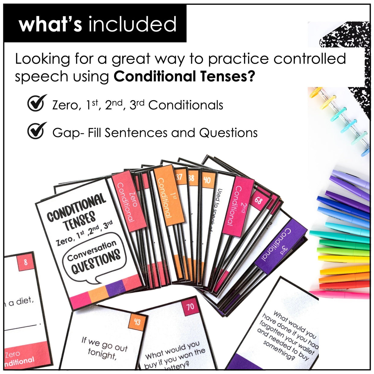 Conditional Tenses: Speaking Practice (Zero, 1st, 2nd, 3rd)