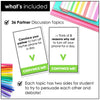 Convince Me - ESL Persuasive Speaking Card Activity