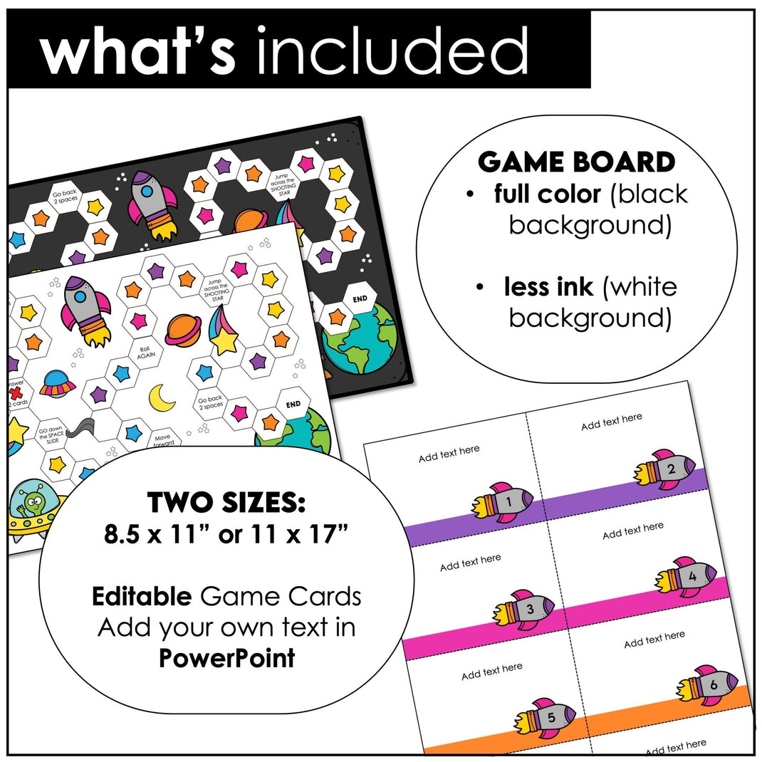 Printable Board Games - Hot Chocolate Teachables