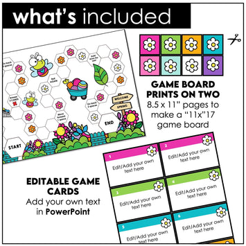 Editable Board Games - Hot Chocolate Teachables