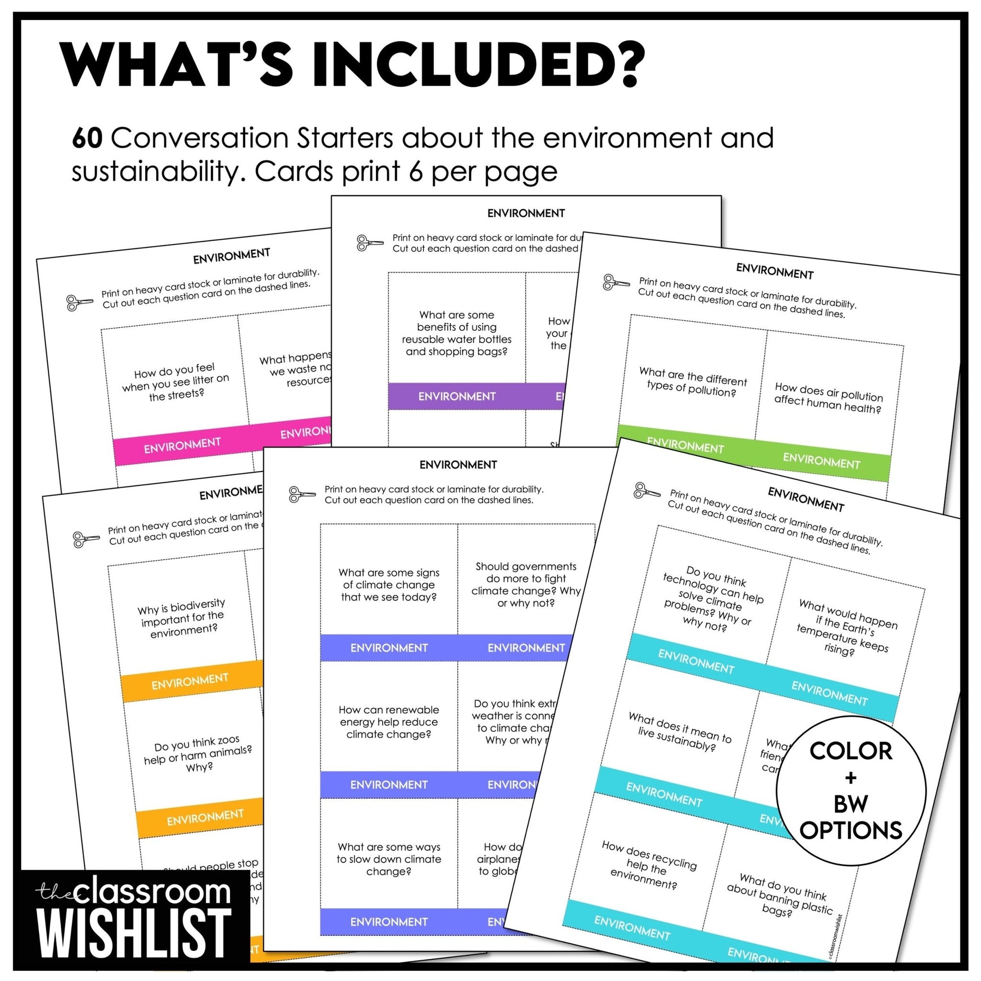 Environment & Sustainability | ESL Conversation Questions