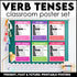 FREE ESL Classroom Decor Verb Tense Posters