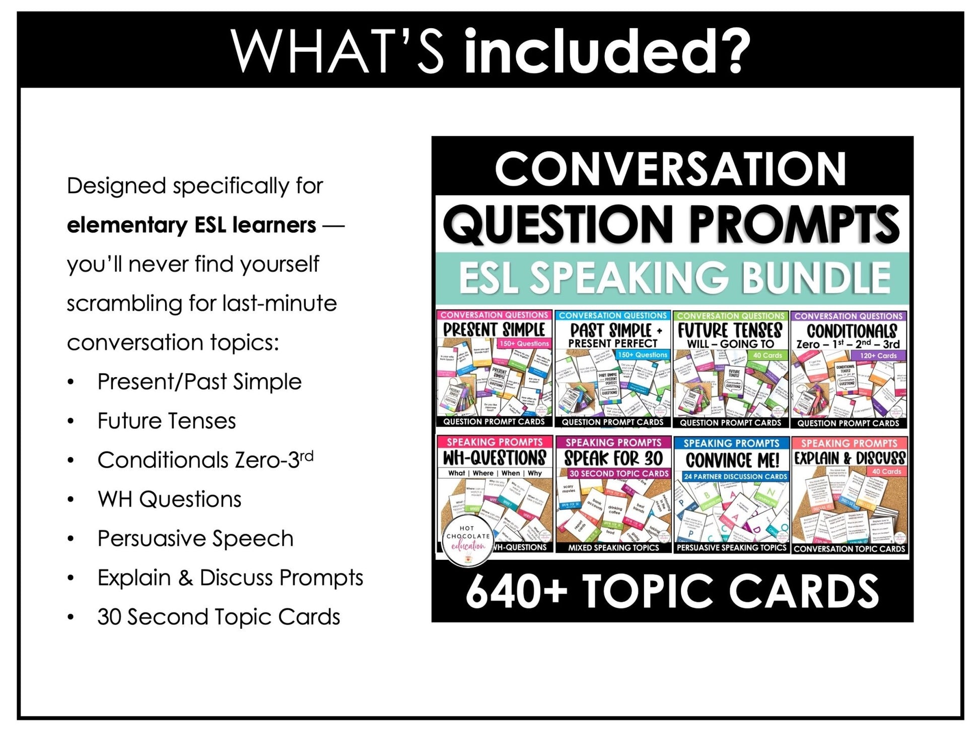 ESL Speaking Skills Kit | English Activities & Games