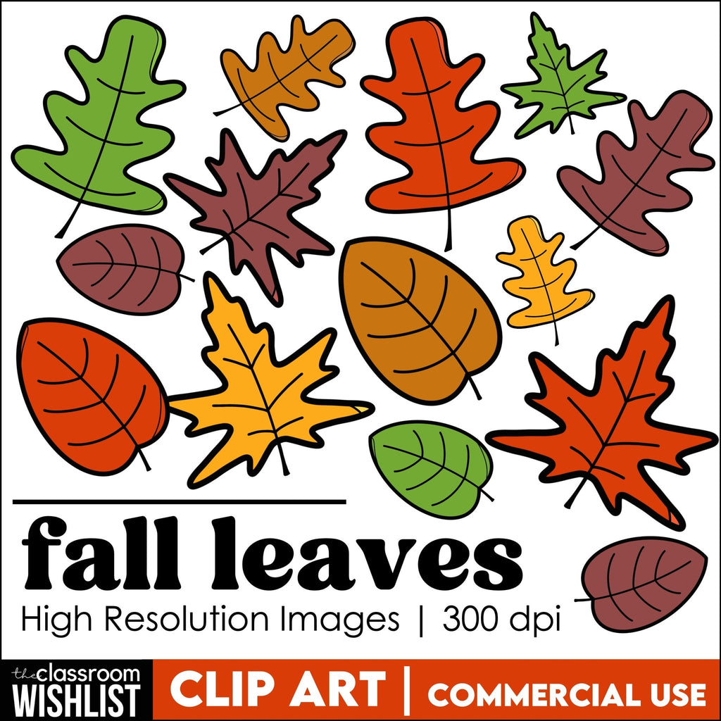 Fall Leaves Clipart | Leaf Clip Art - Fall Colors - 18 images Color ...