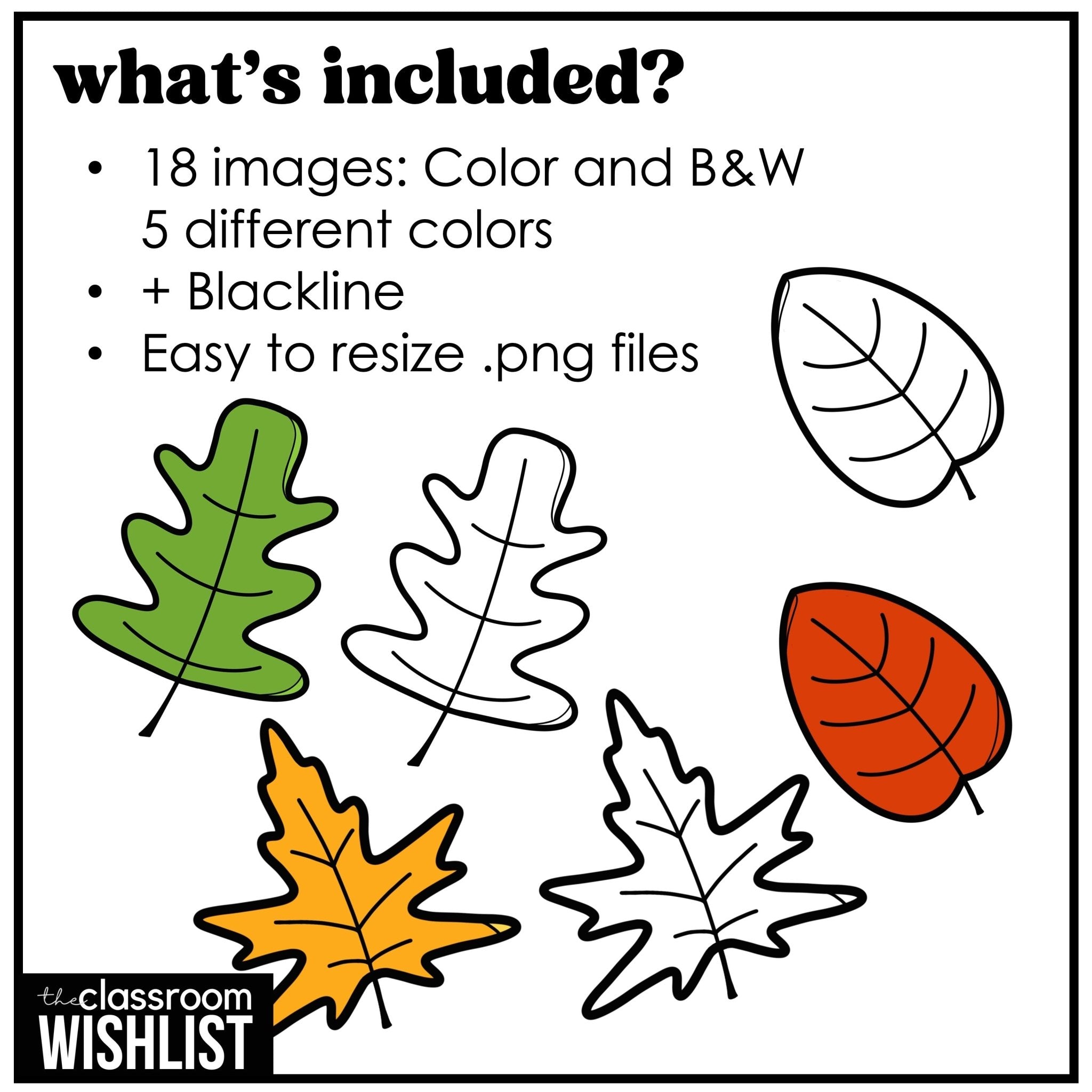 Fall Leaves Clipart | Leaf Clip Art - Fall Colors - 18 images Color ...