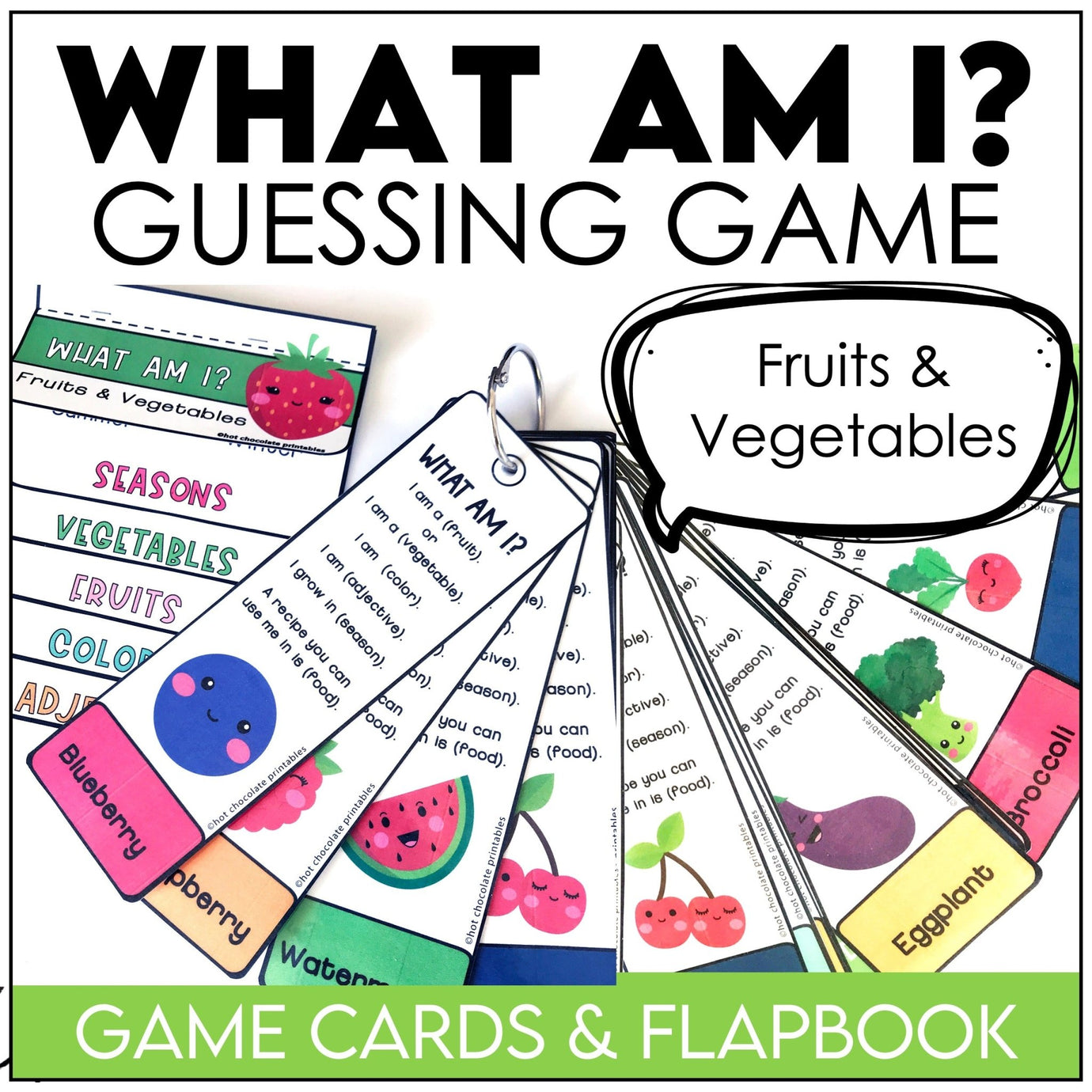 Fun Guessing Game for Young Learners - What am I?