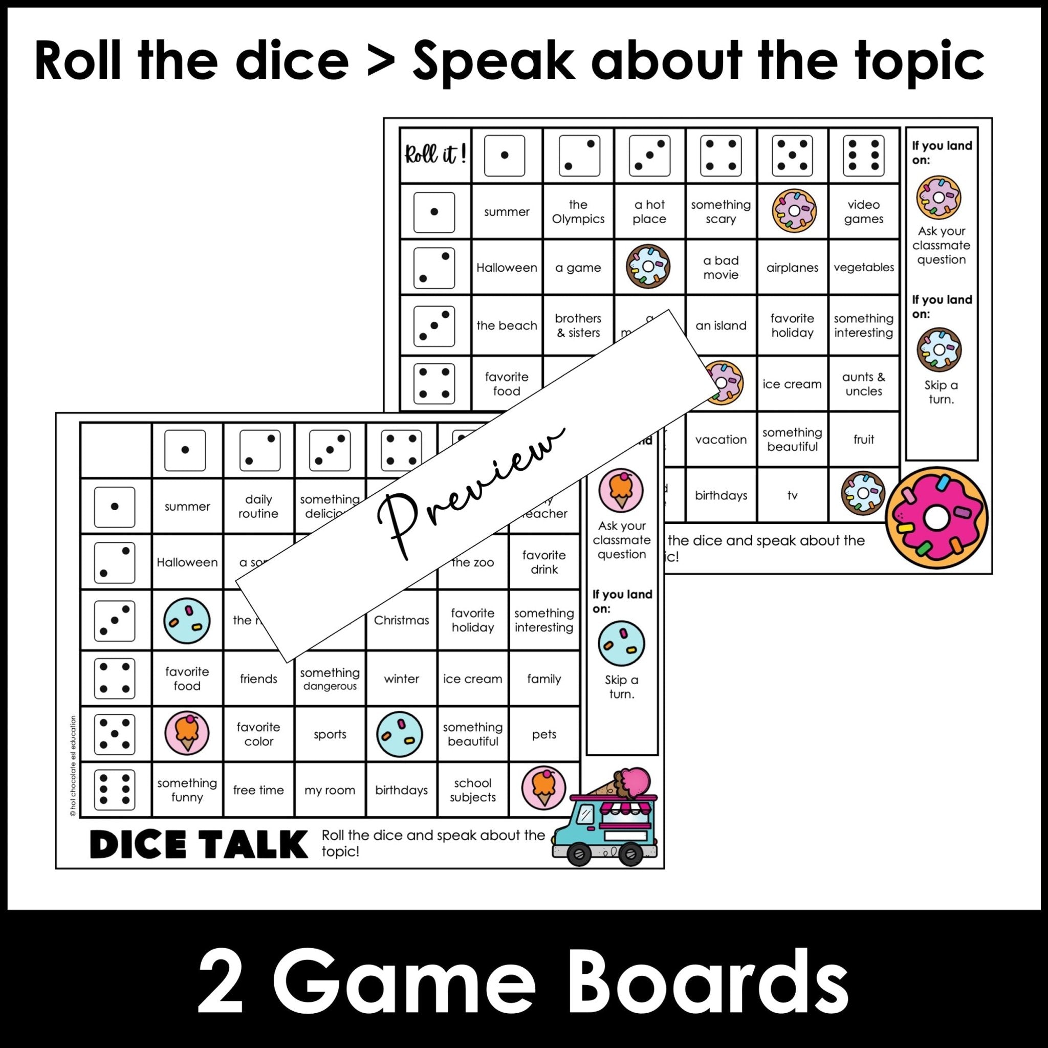 Getting to Know You - Ice Breakers - Speaking Practice Game – Hot ...