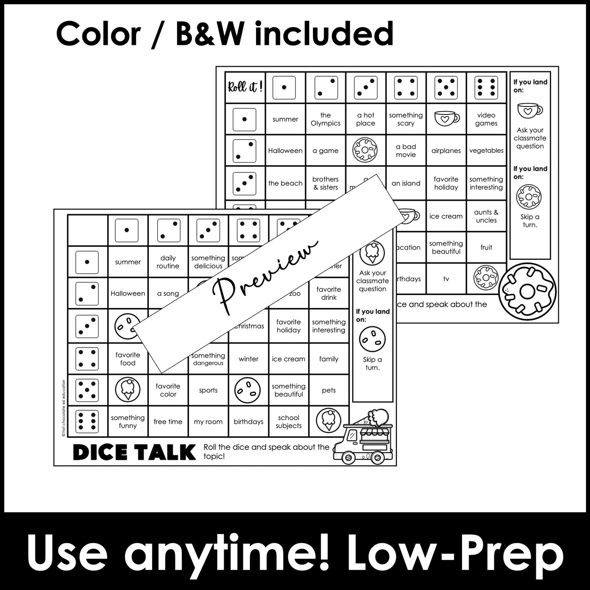 Getting to Know You - Ice Breakers - Speaking Practice Game – Hot ...