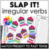 Irregular Verb Game - Past Simple Verbs - Slap It
