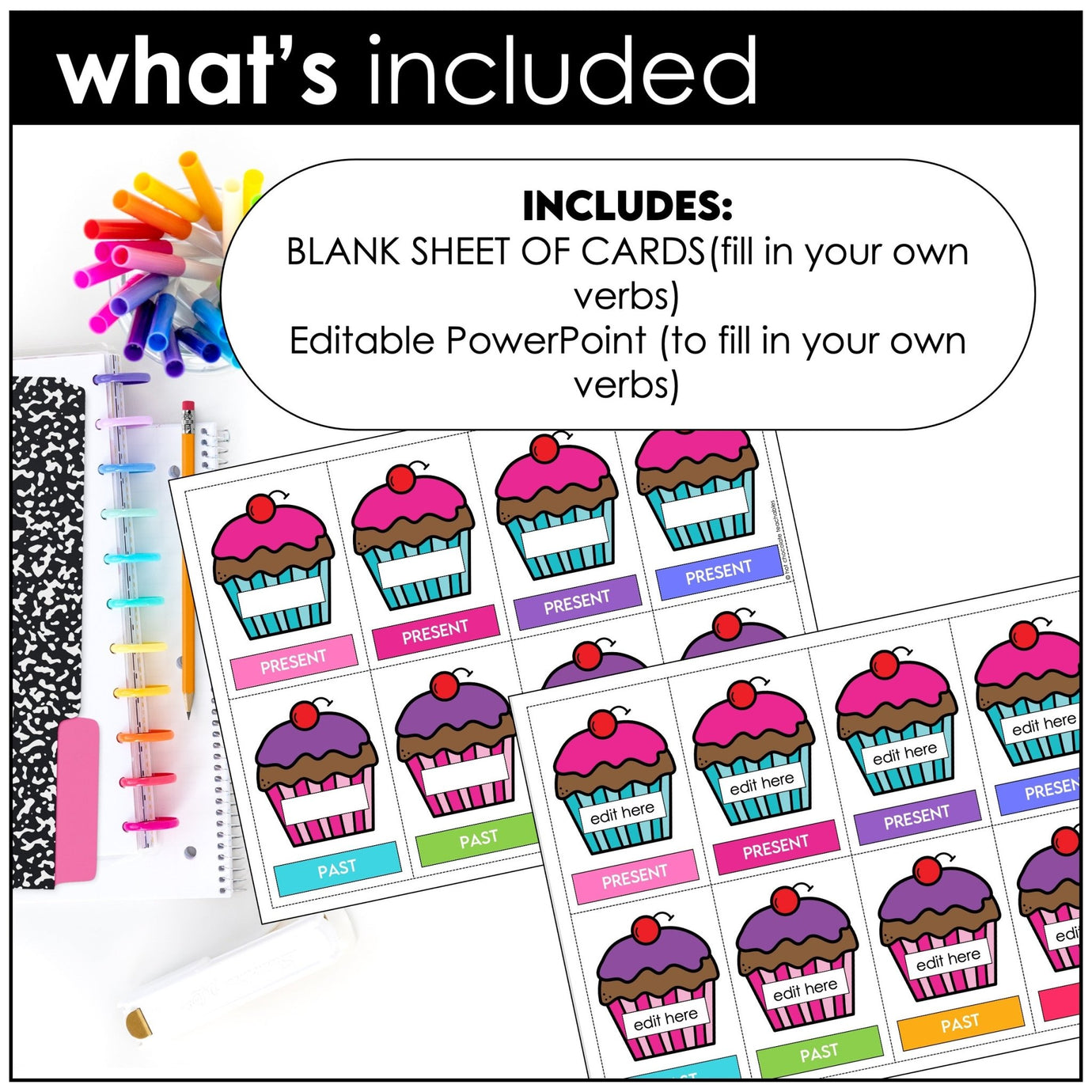 Irregular Verb Game - Past Simple Verbs - Slap It