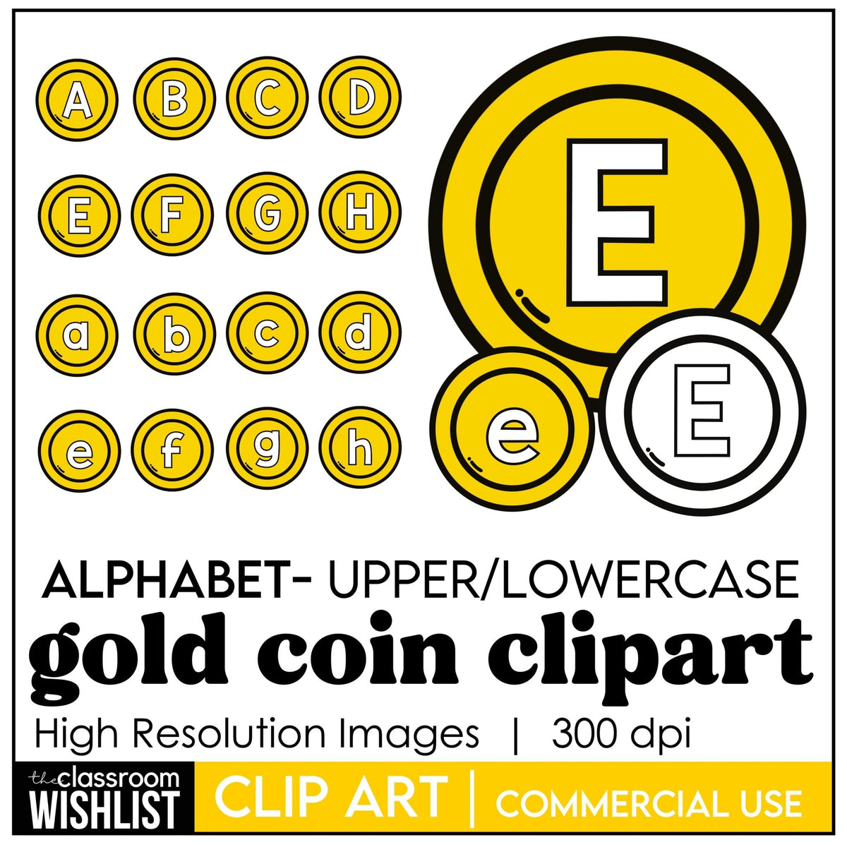 Moveable Pots of Gold Letter Tiles | St. Patrick's Day Clipart - Upper ...