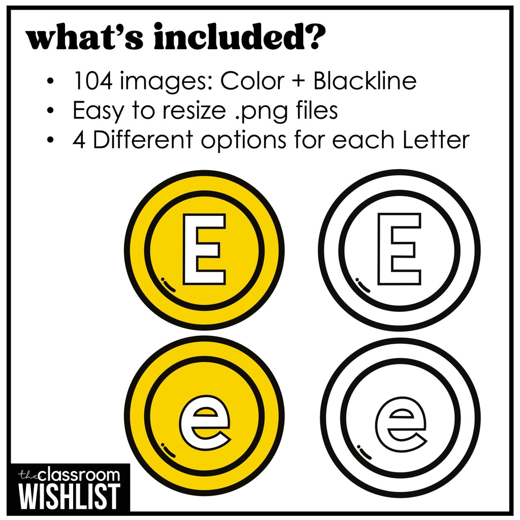 Moveable Pots of Gold Letter Tiles | St. Patrick's Day Clipart - Upper ...