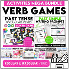 Past Tense Verbs : Regular and Irregular Games & Activities