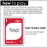 Pre-Primer Sight Word Card Game for Pre-K and Kindergarten