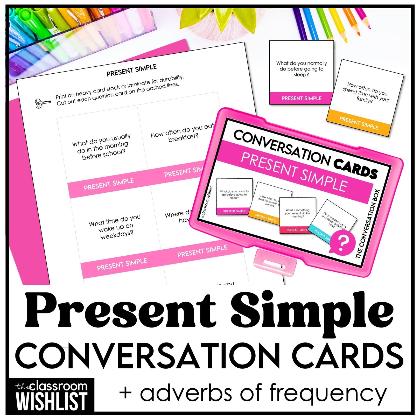 Present Simple Conversation Questions about Daily Routine