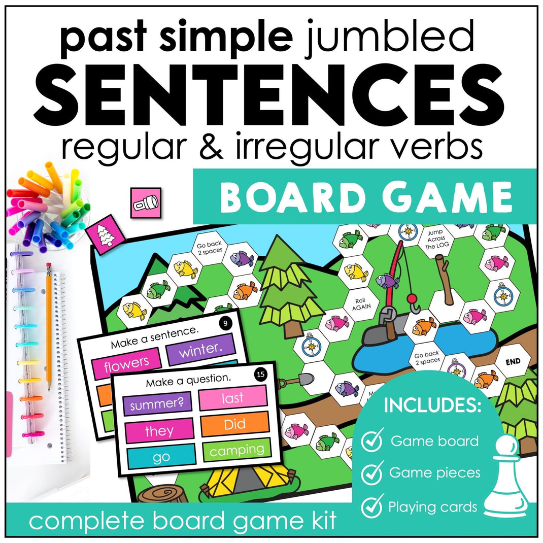 Printable Board Games - Hot Chocolate Teachables