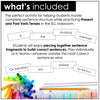 Sentence Building: Mixed Up Sentences | Present & Past Tense