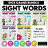Dolch Sight Words | Pre-Primer Through 3rd Grade - Hot Chocolate Teachables
