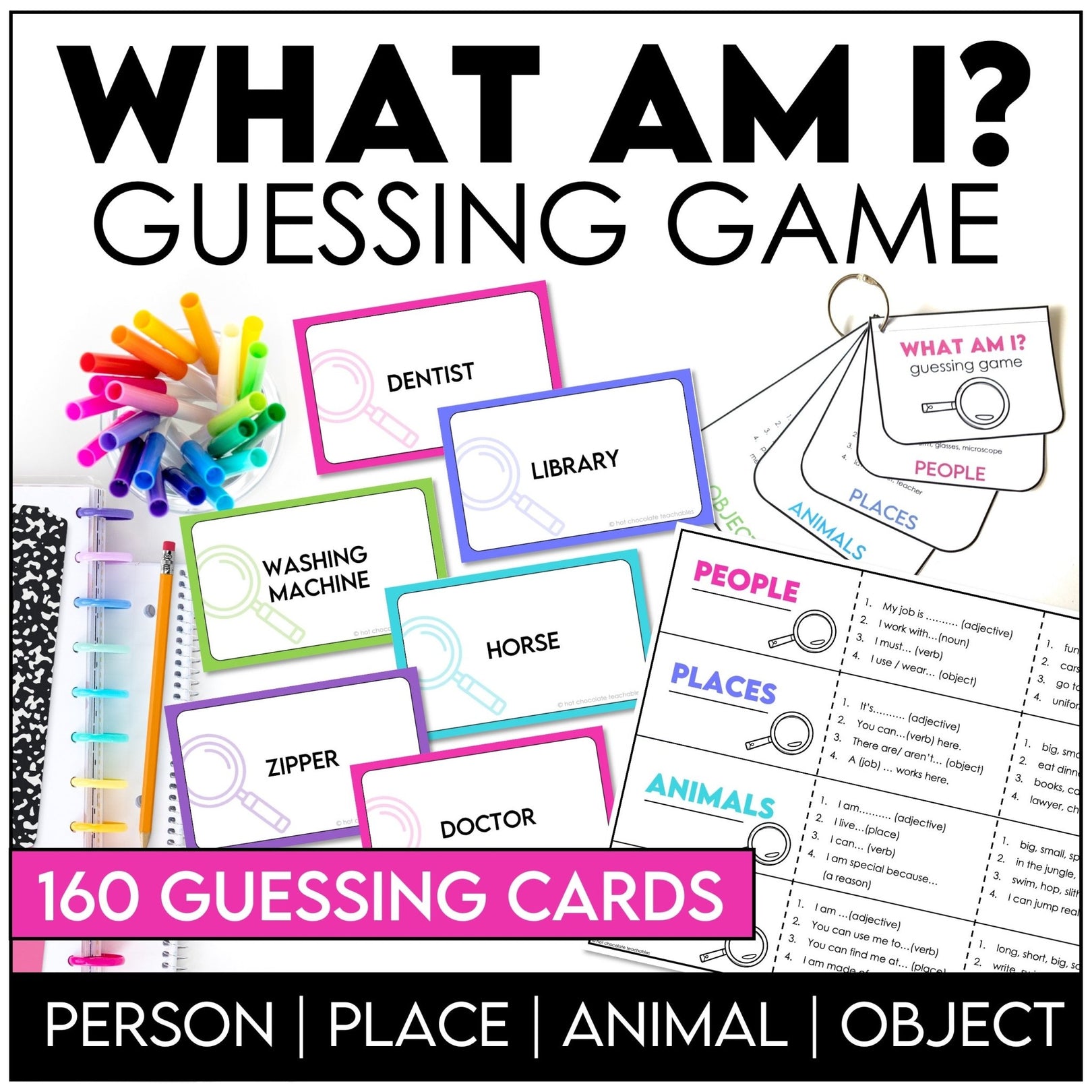 Guessing Game - What am I? - Nouns