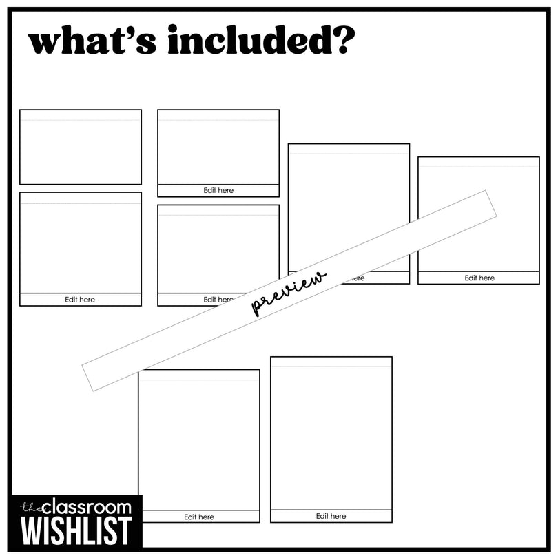 Writing Activities Flap Book Template | Blank Flip Book