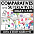 Adjectives : Comparative & Superlative Sentence Board Game