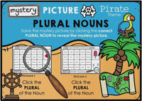 Plural Noun Mystery Picture - Boom Cards – Hot Chocolate Teachables