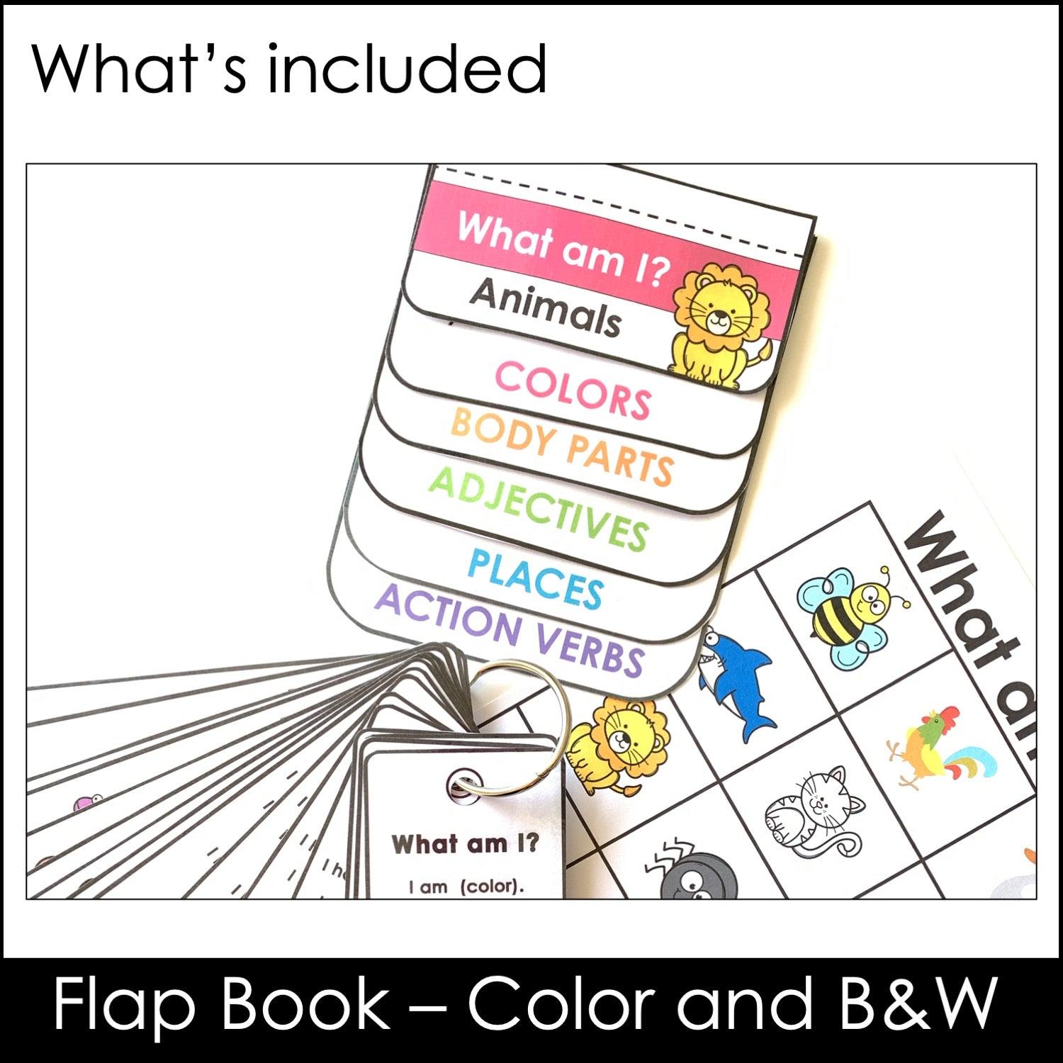 Animals Guessing Game for Young Learners - What am I?