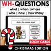 Answering WH Questions | Christmas Boom Cards – Hot Chocolate Teachables