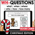 Answering WH Questions | Christmas Boom Cards – Hot Chocolate Teachables