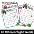 Beginning Sight Words Bingo Game | Pre-Primer Word