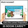 Christmas Boom Cards | Identifying Prepositions of Place – Hot ...